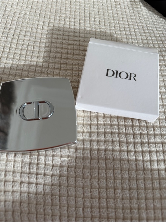 Dior | Other | Dior Silver Cd Logo Compact Mirror | Poshmark